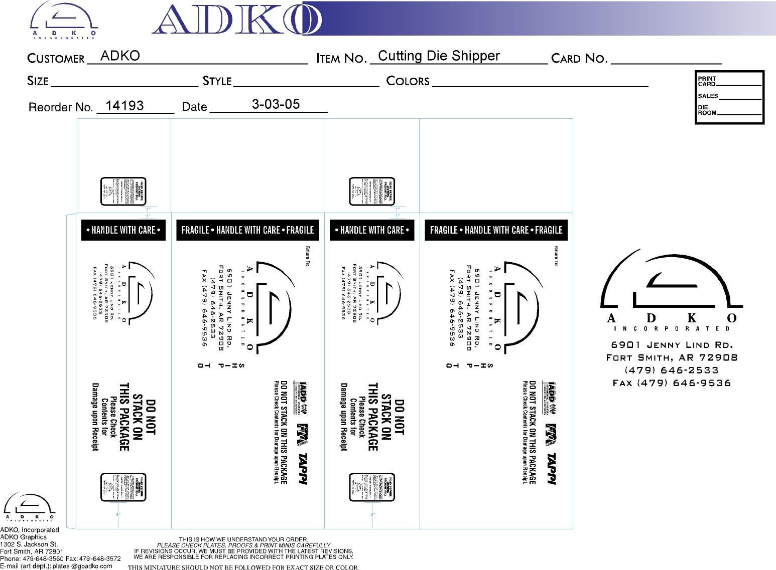 Printing Plates - ADKO Inc.